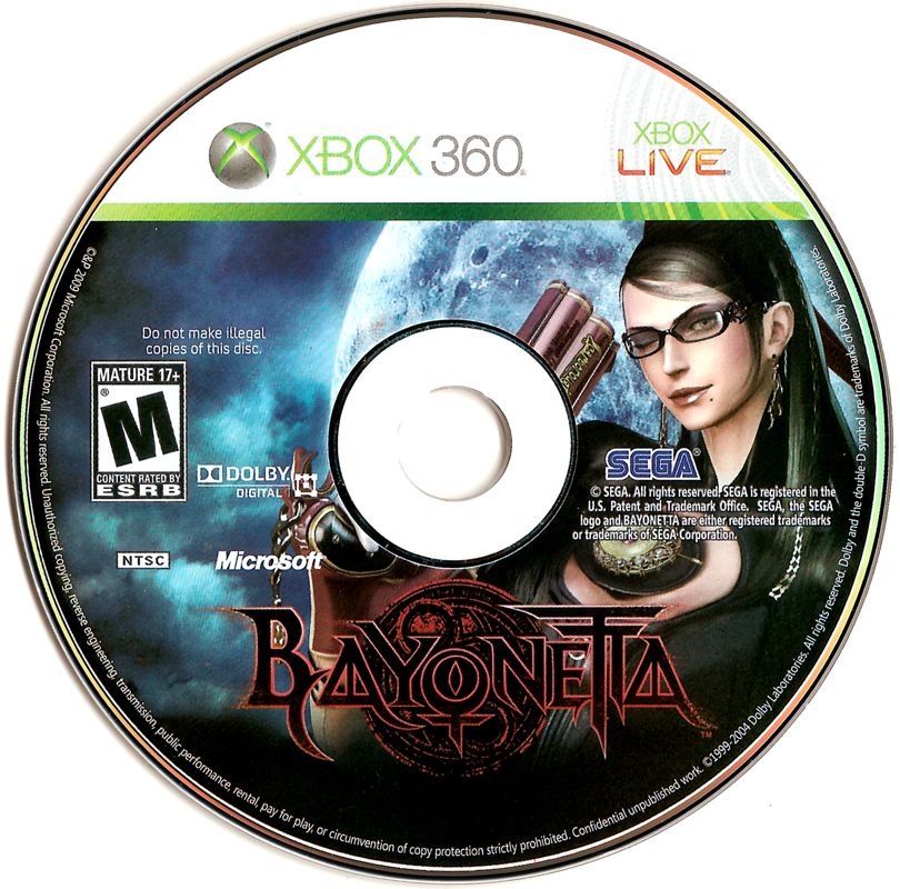 Bayonetta cover or packaging material - MobyGames