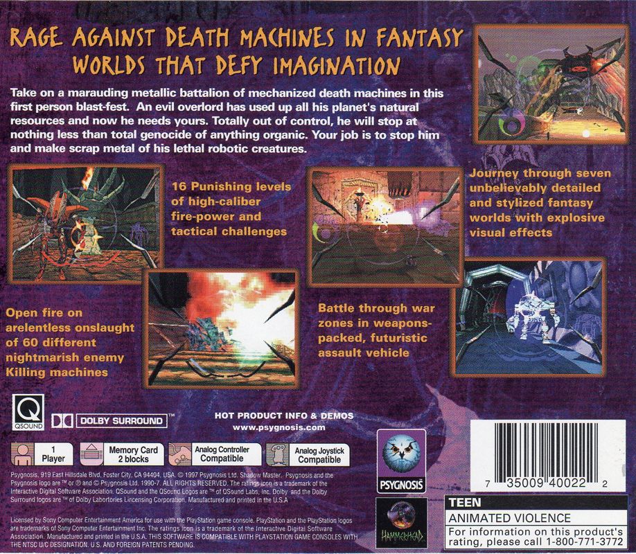 Shadow Master cover or packaging material - MobyGames