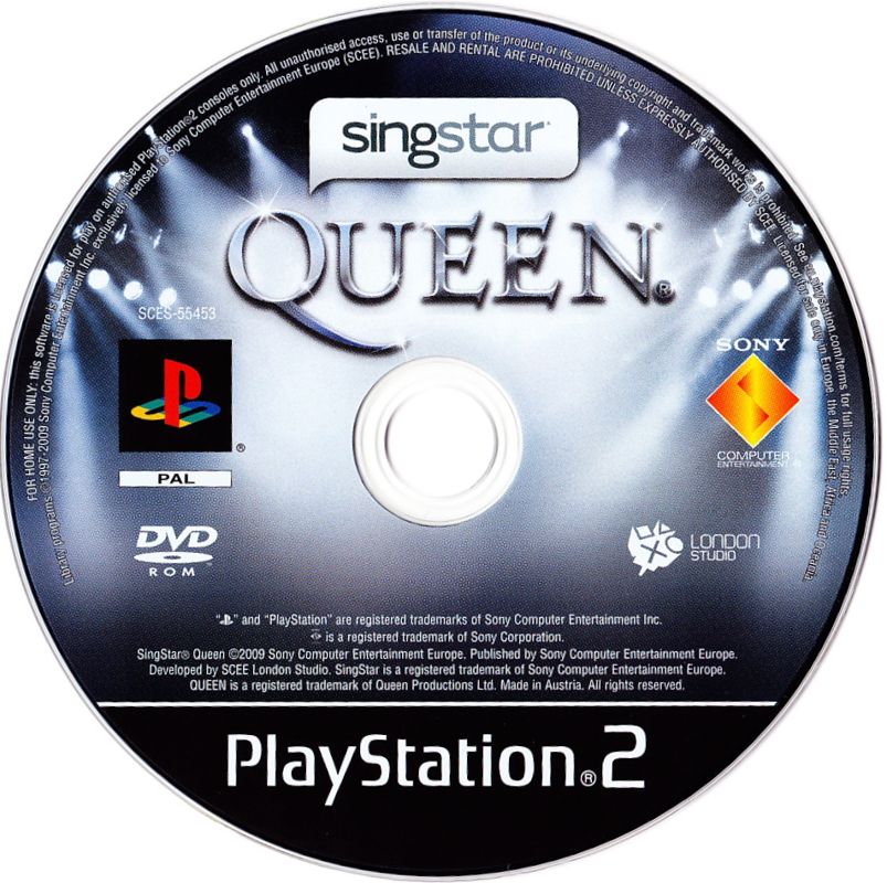 SingStar: Queen cover or packaging material - MobyGames