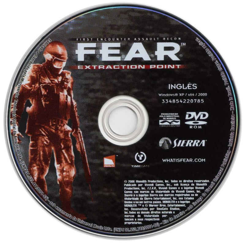 F.E.A.R.: Extraction Point cover or packaging material - MobyGames