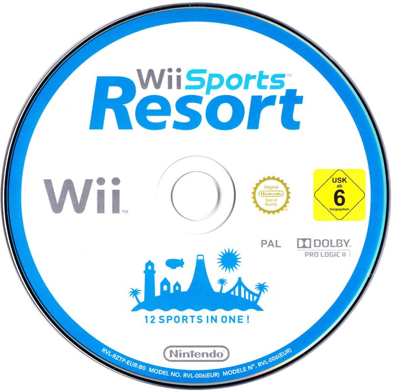 Wii Sports Resort cover or packaging material - MobyGames
