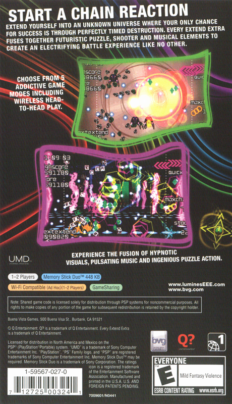 Every Extend Extra cover or packaging material - MobyGames