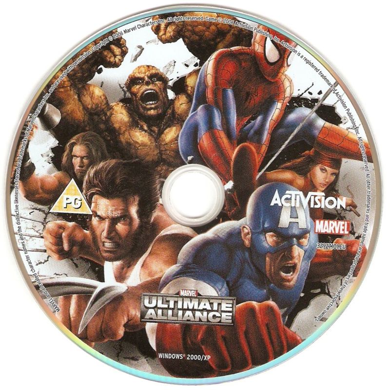 Marvel Ultimate Alliance cover or packaging material - MobyGames