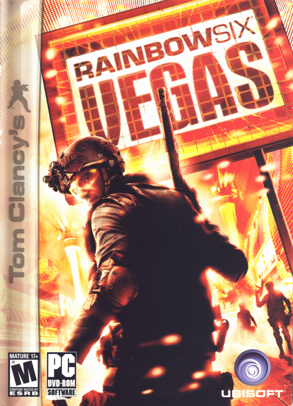 Tom Clancy's Rainbow Six: Vegas cover or packaging material - MobyGames