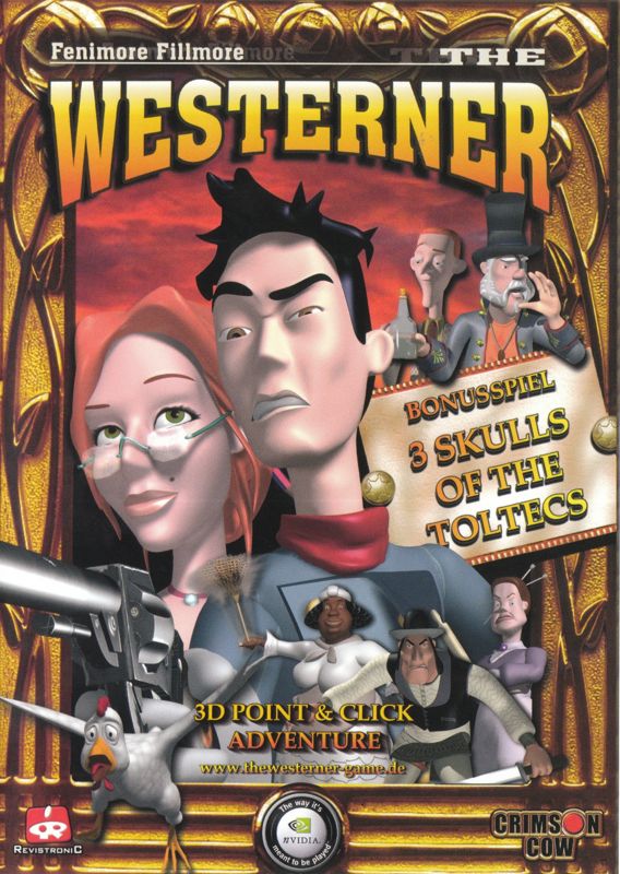 Wanted: A Wild Western Adventure cover or packaging material - MobyGames
