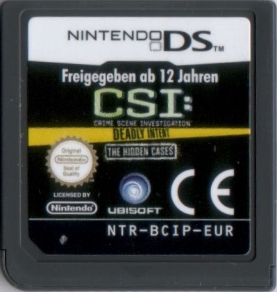 CSI: Crime Scene Investigation - Deadly Intent: The Hidden Cases cover ...