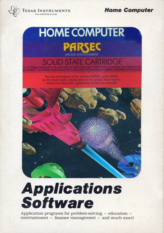 Parsec (1982) - MobyGames