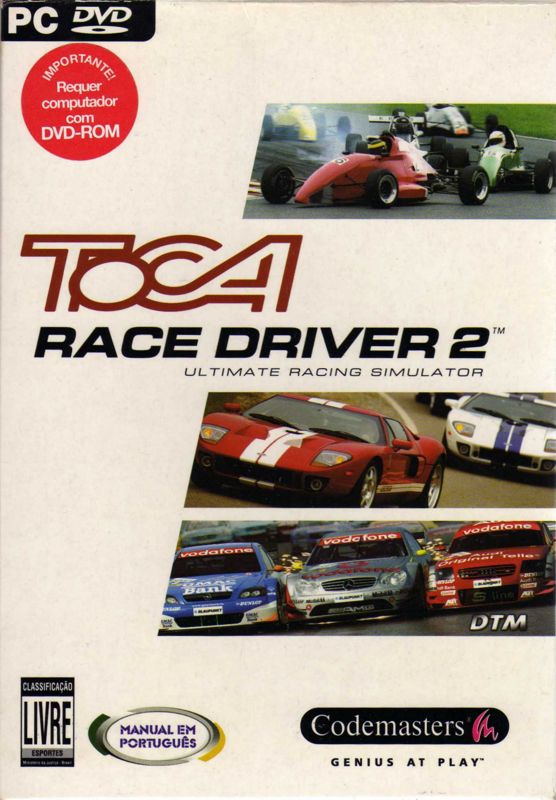TOCA Race Driver 2 cover or packaging material - MobyGames