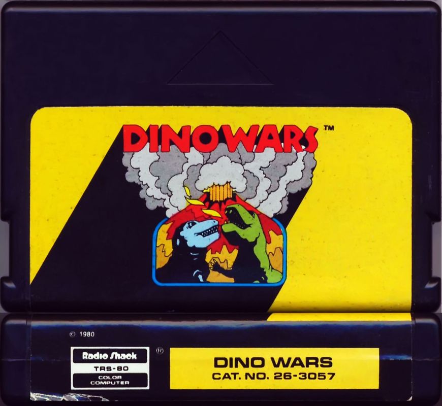 Dino Wars cover or packaging material - MobyGames