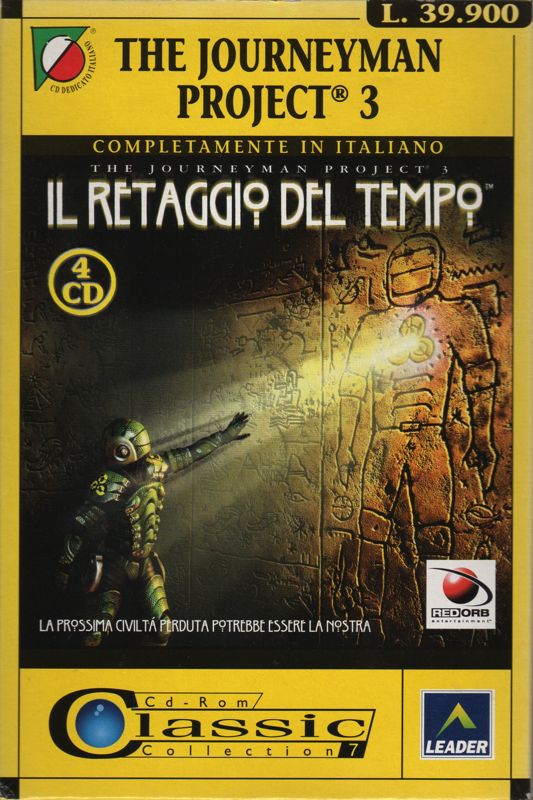 The Journeyman Project 3: Legacy of Time cover or packaging material ...