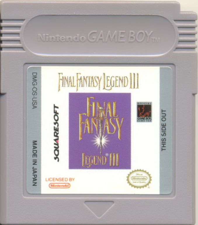 Final Fantasy Legend III cover or packaging material - MobyGames