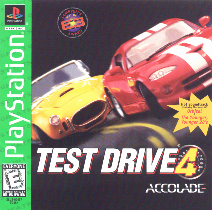 Test Drive 4 cover or packaging material - MobyGames