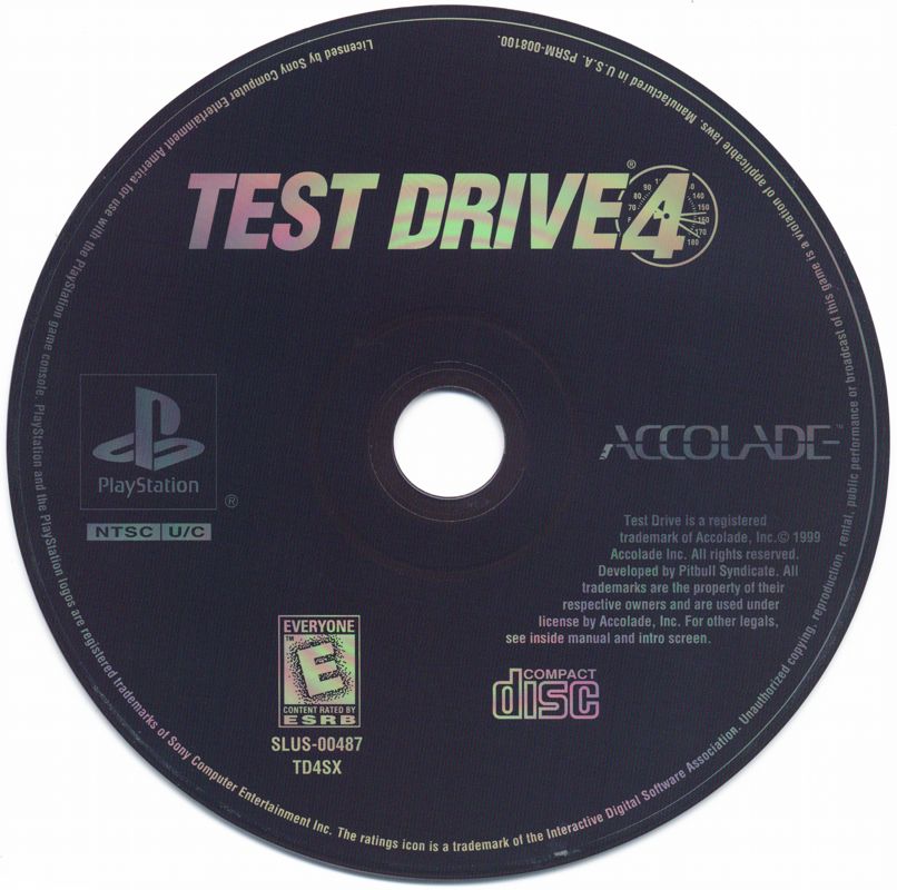 Test Drive 4 cover or packaging material - MobyGames