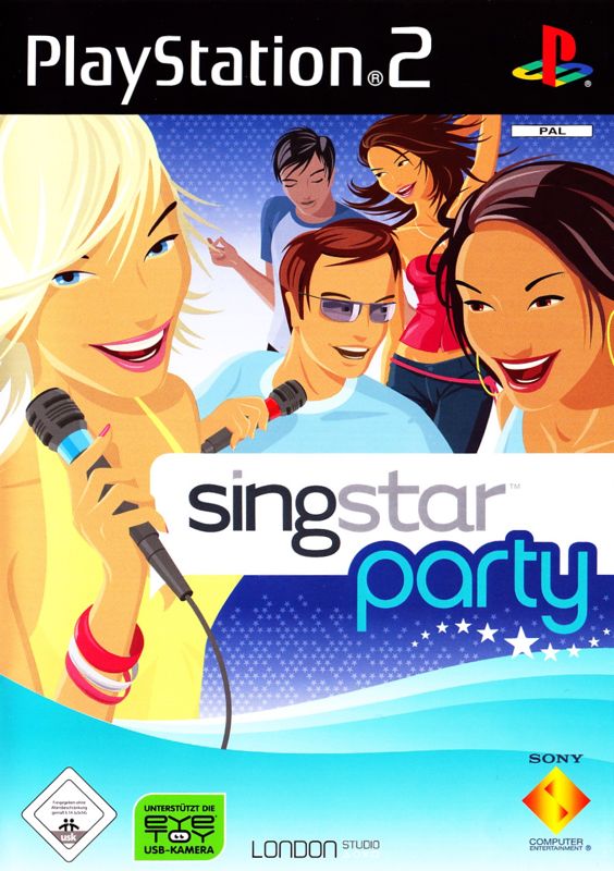 SingStar: Party cover or packaging material - MobyGames