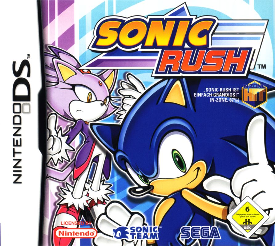 Sonic Rush cover or packaging material - MobyGames