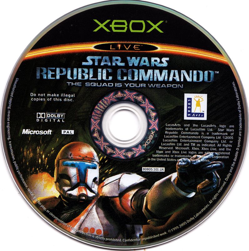 Star Wars: Republic Commando cover or packaging material - MobyGames