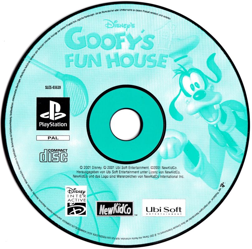 Disney's Goofy's Fun House cover or packaging material - MobyGames