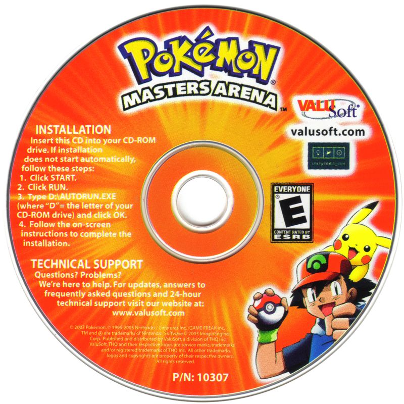 Pokémon: Masters Arena cover or packaging material - MobyGames