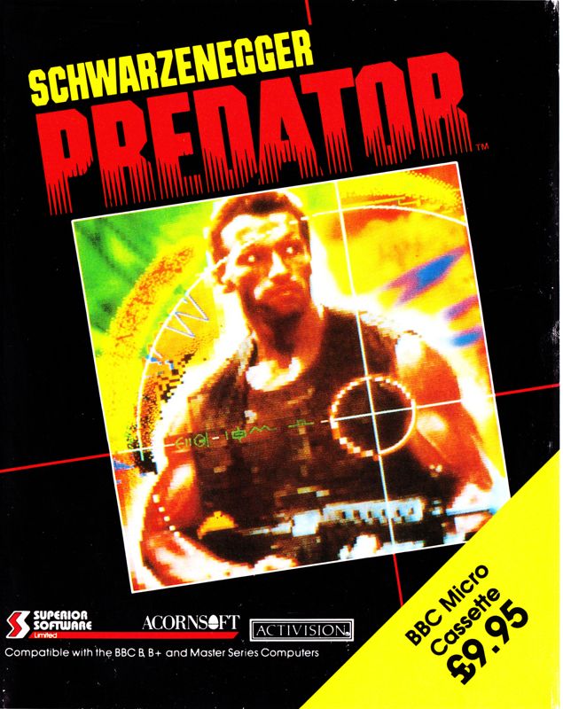 Predator cover or packaging material - MobyGames