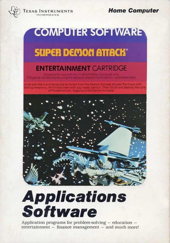 Demon Attack cover or packaging material - MobyGames