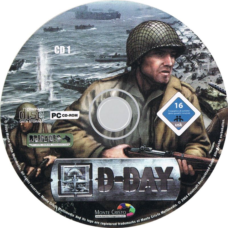 Afrika Korps vs. D-Day cover or packaging material - MobyGames