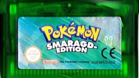 Pokémon Emerald Version cover or packaging material - MobyGames