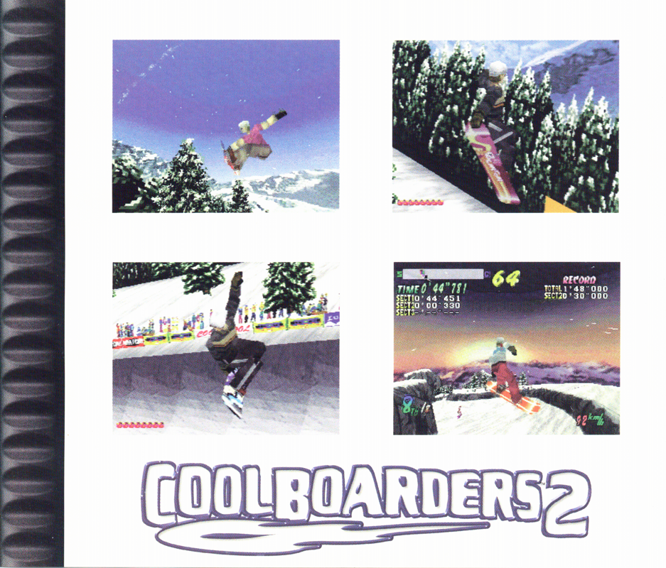Cool Boarders 2 cover or packaging material - MobyGames