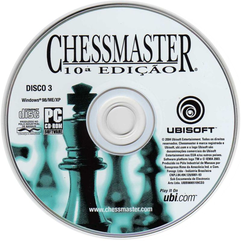 Chessmaster 10th Edition cover or packaging material - MobyGames