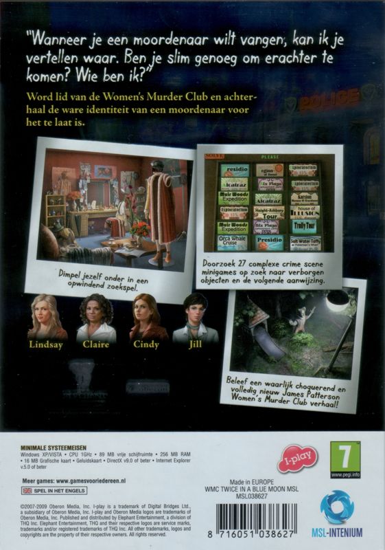 James Patterson: Women's Murder Club - Twice in a Blue Moon cover or ...