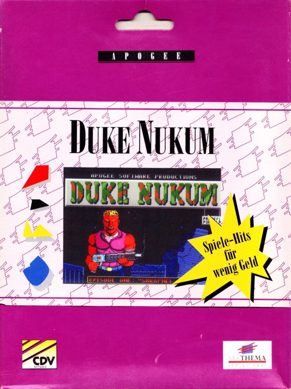 Duke Nukem cover or packaging material - MobyGames
