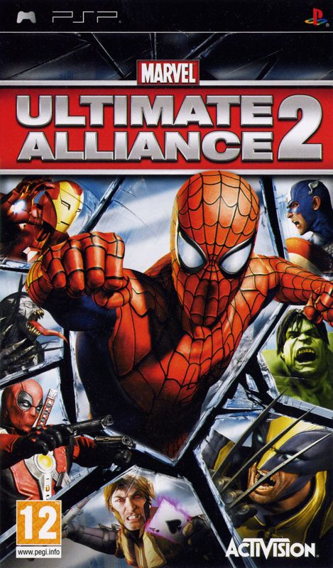 Marvel Ultimate Alliance 2 cover or packaging material - MobyGames