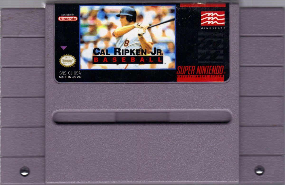 Cal Ripken Jr. Baseball cover or packaging material - MobyGames