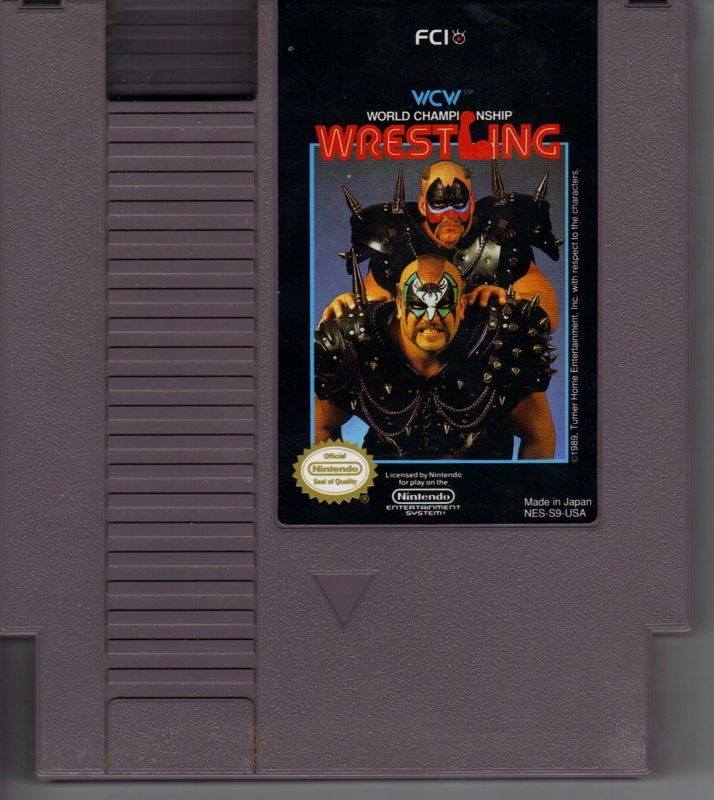 WCW: World Championship Wrestling cover or packaging material - MobyGames