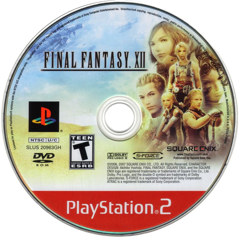 Final Fantasy XII cover or packaging material - MobyGames