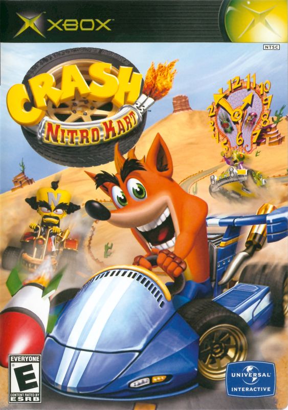 Crash Nitro Kart cover or packaging material - MobyGames