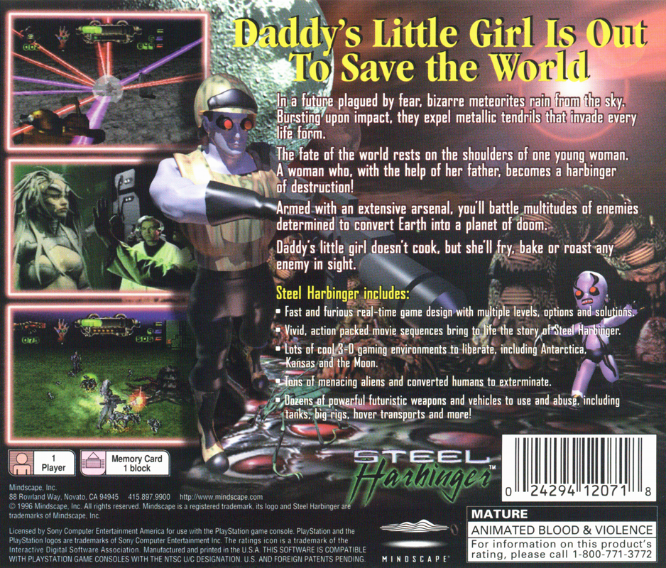 Steel Harbinger cover or packaging material - MobyGames