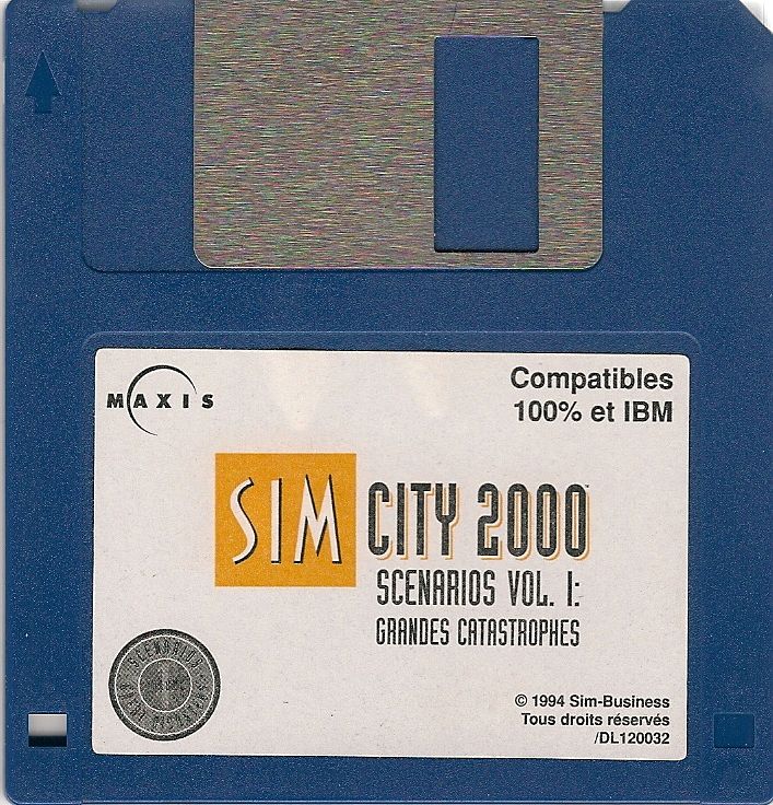 SimCity 2000 Scenarios: Volume 1 - Great Disasters cover or packaging material - MobyGames