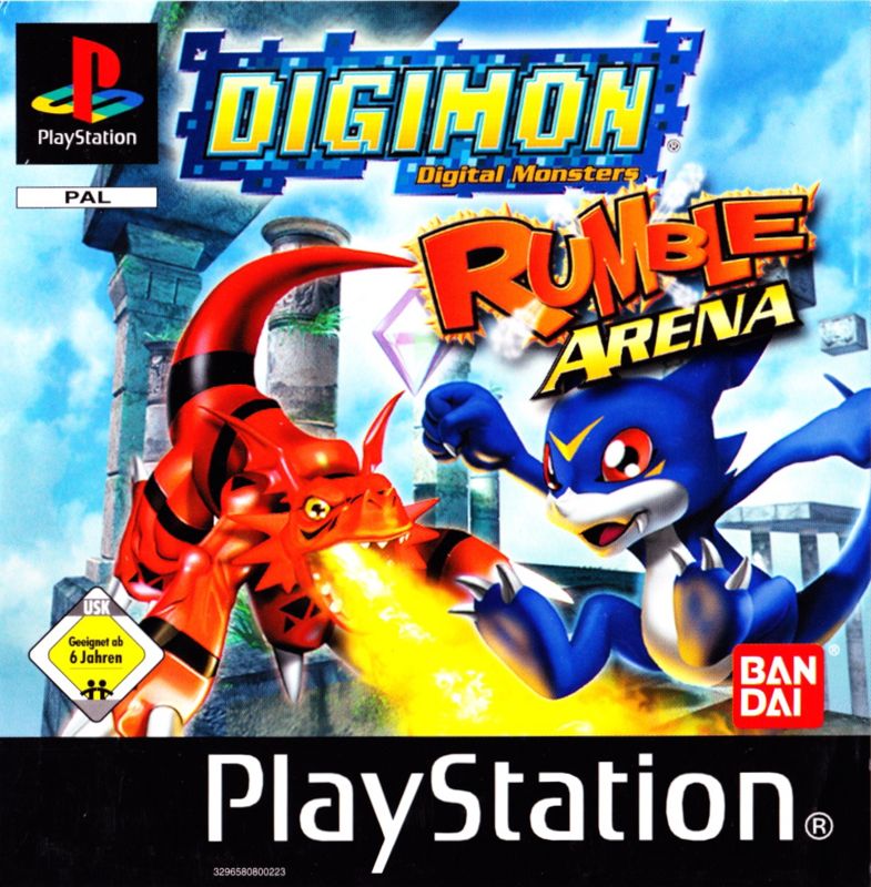 Digimon Rumble Arena cover or packaging material - MobyGames