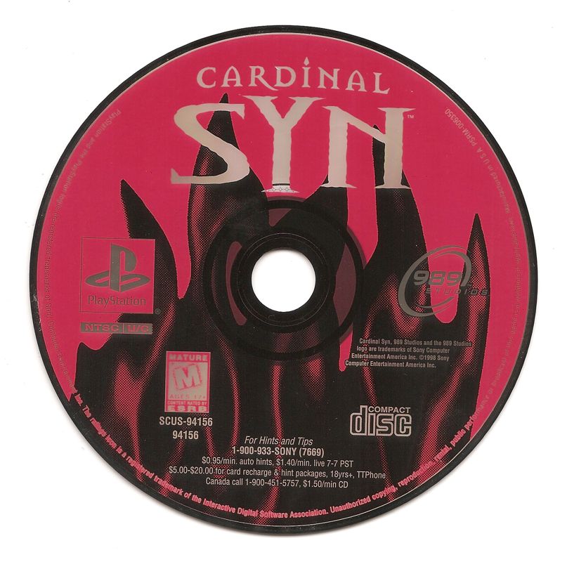 Cardinal Syn cover or packaging material - MobyGames