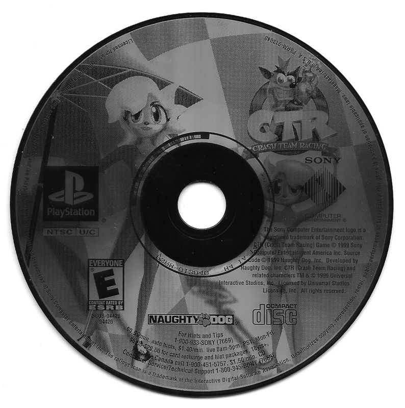 CTR: Crash Team Racing cover or packaging material - MobyGames