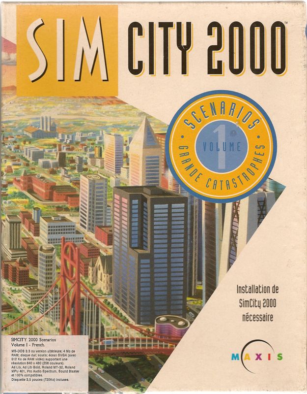 SimCity 2000 Scenarios: Volume 1 - Great Disasters (1994) - MobyGames