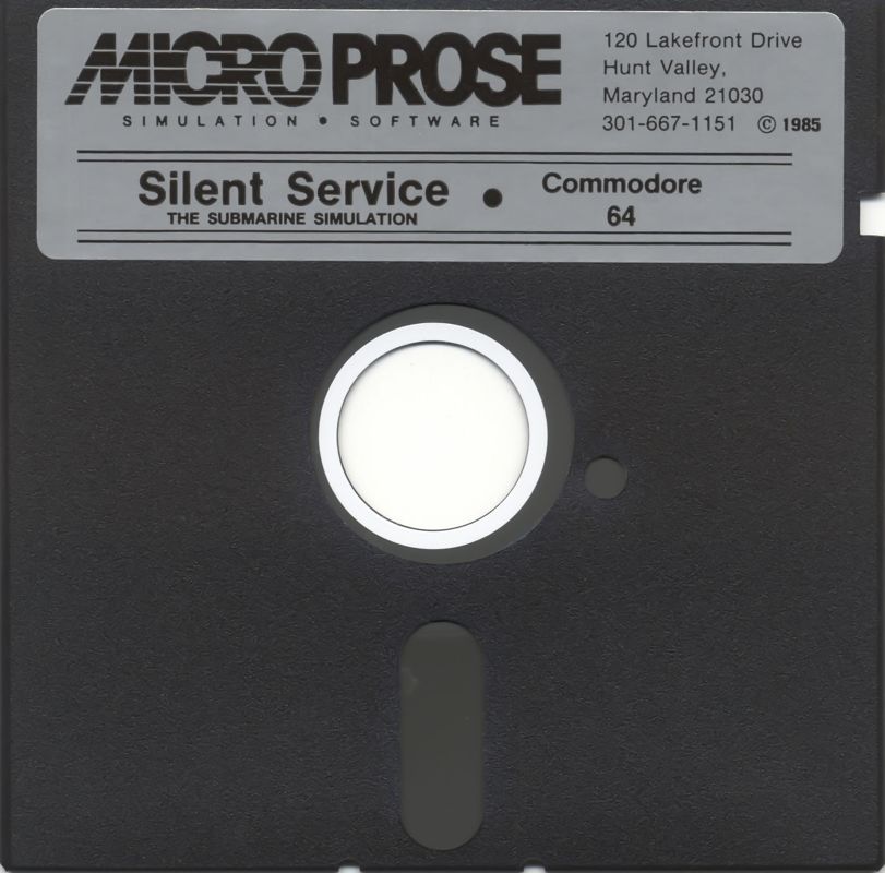 Silent Service cover or packaging material - MobyGames
