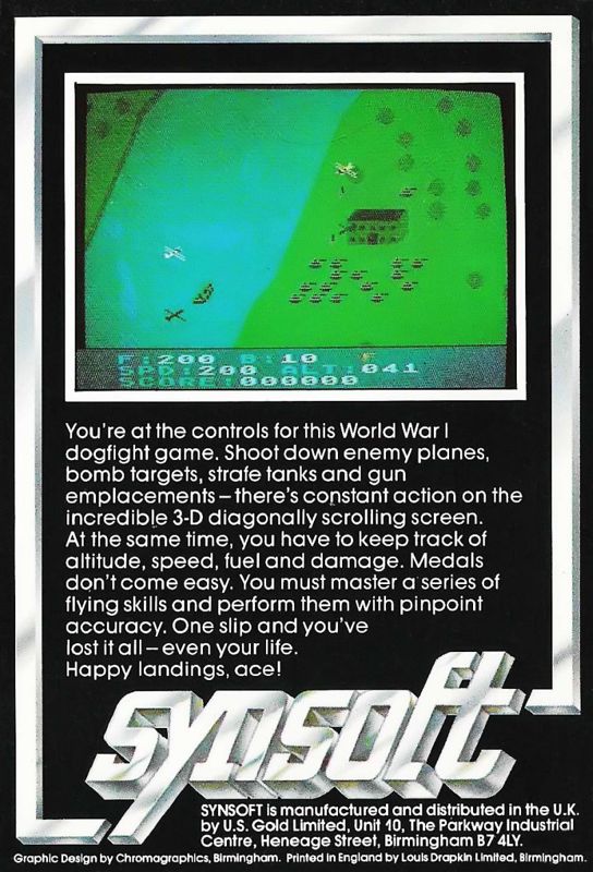 Blue Max cover or packaging material - MobyGames