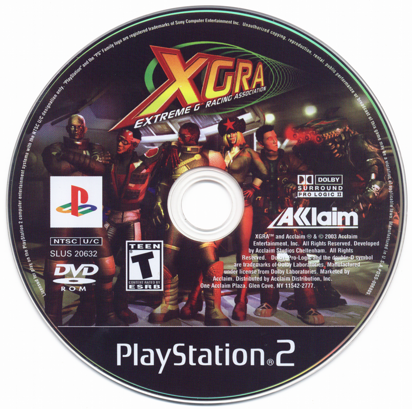 XGRA: Extreme G Racing Association cover or packaging material - MobyGames