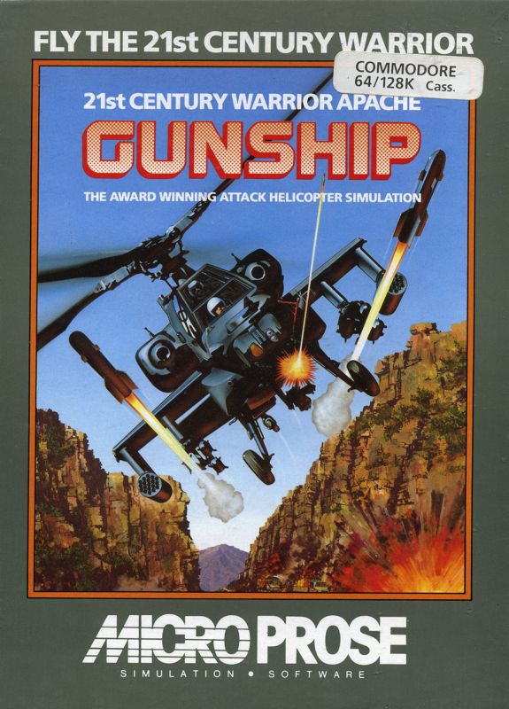 Gunship cover or packaging material - MobyGames