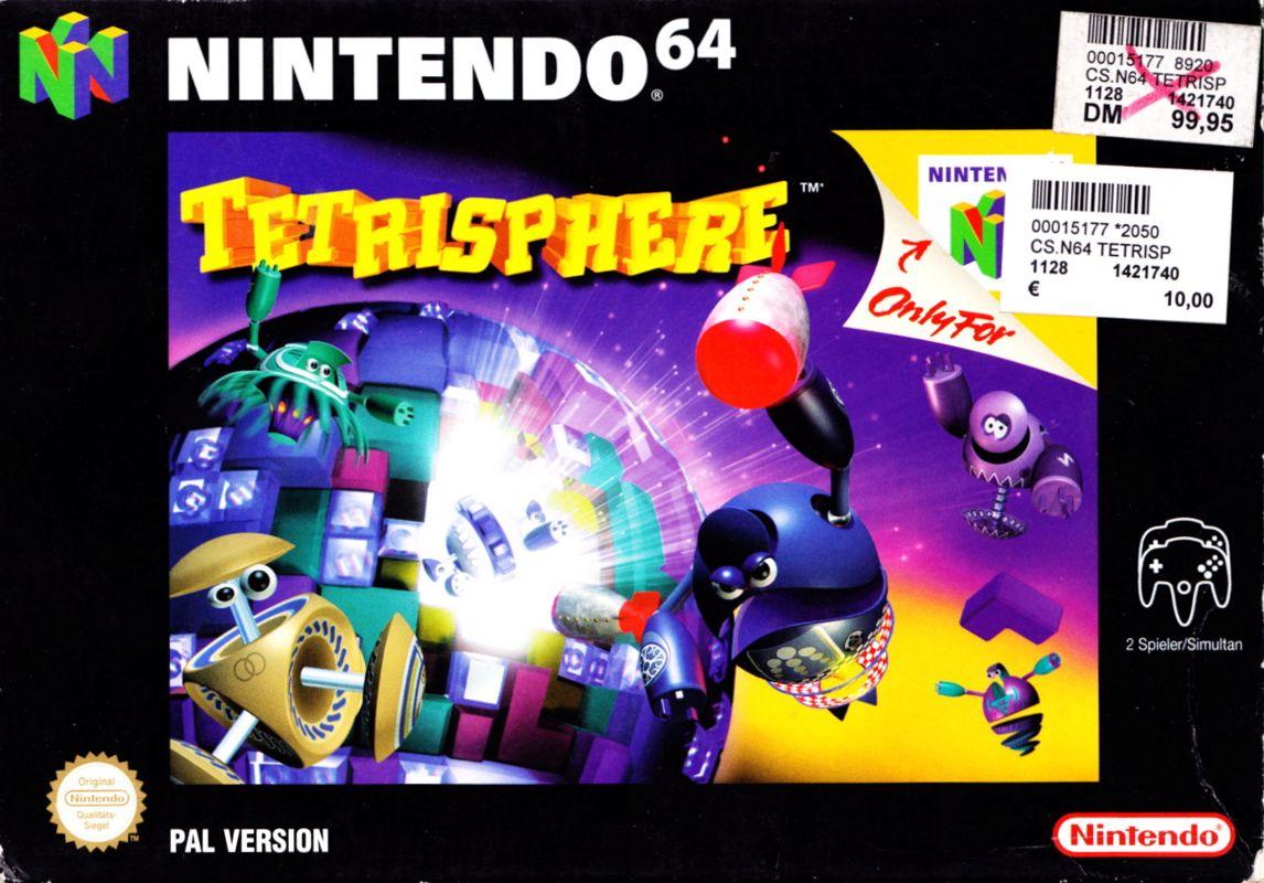 Tetrisphere cover or packaging material - MobyGames