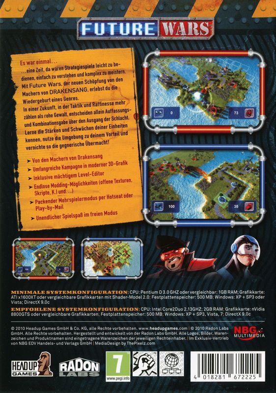 Future Wars cover or packaging material - MobyGames