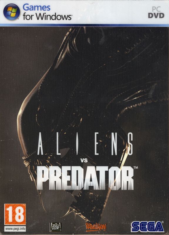 Aliens vs Predator (Hunter Edition) cover or packaging material - MobyGames