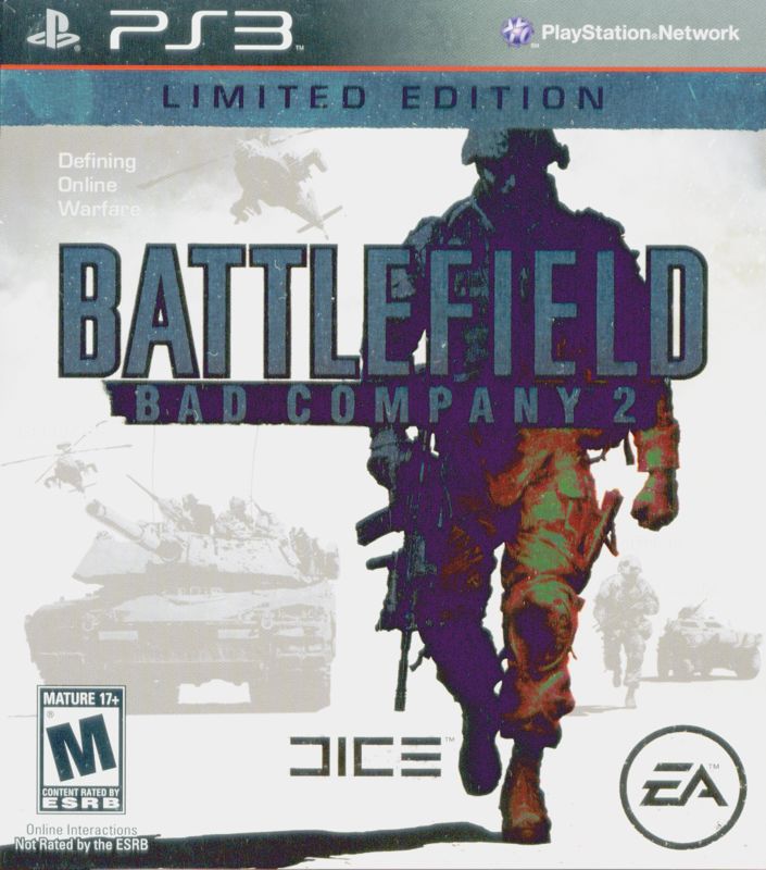 Battlefield: Bad Company 2 (Limited Edition) cover or packaging ...