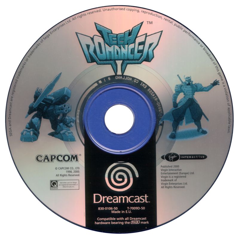 Tech Romancer cover or packaging material - MobyGames